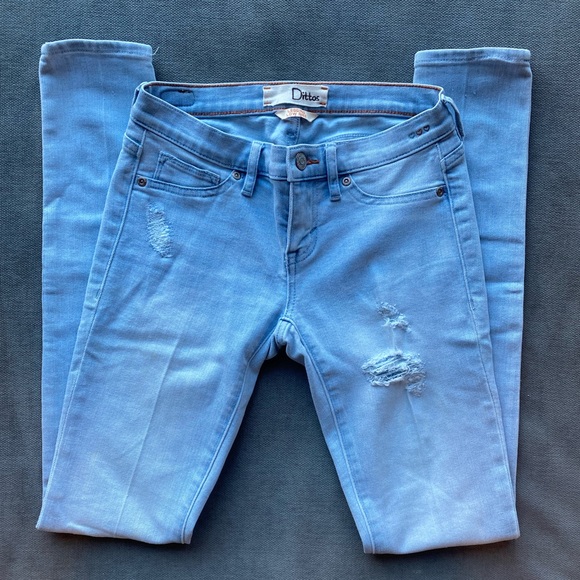 shopbop | Jeans | Dittos Light Blue Stretch Skinny Jeans | Poshmark